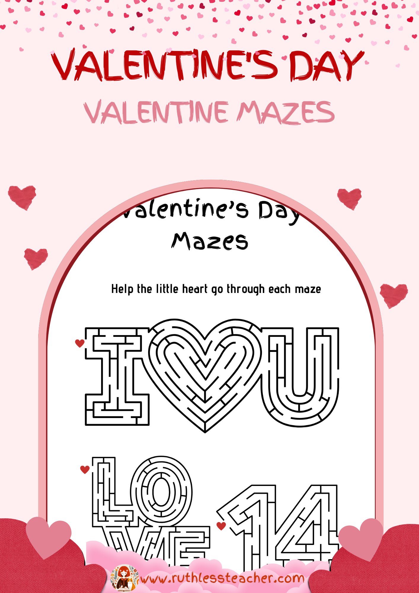 Valentine's Day free worksheets